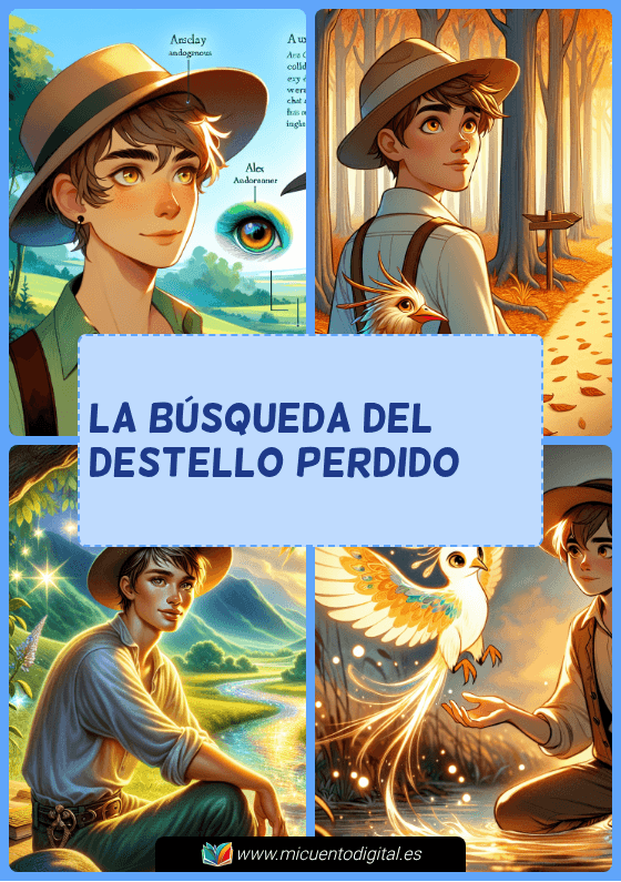 Imagen que ilustra el cuento La Búsqueda del Destello Perdido