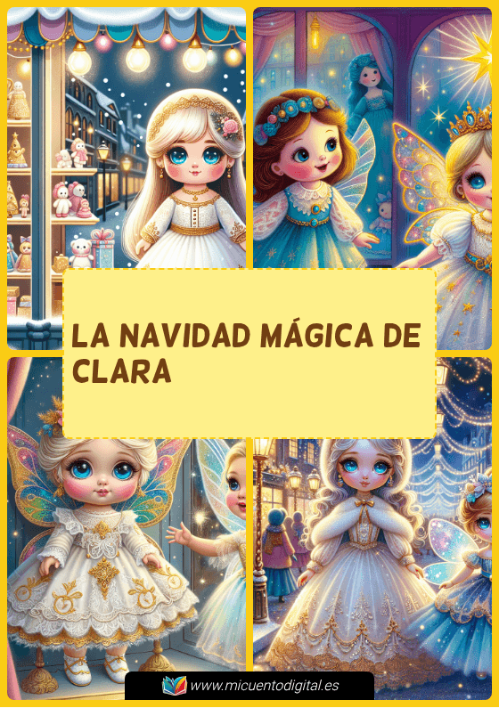 Imagen que ilustra el cuento La Navidad Mágica de Clara